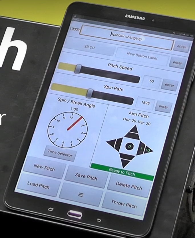 我們球隊就是要不斷的精進，用最高規格的 “iPitch ®智能投球機 “一定是遙遙領先勝券在握!! | Fly2TW國際空運公司 | 全球海運空運服務